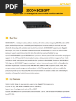 Raisecom - RAX700 Series Datasheet | PDF | Network Switch | Ethernet