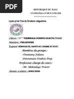 CIAM Corrigé Tle SE | PDF