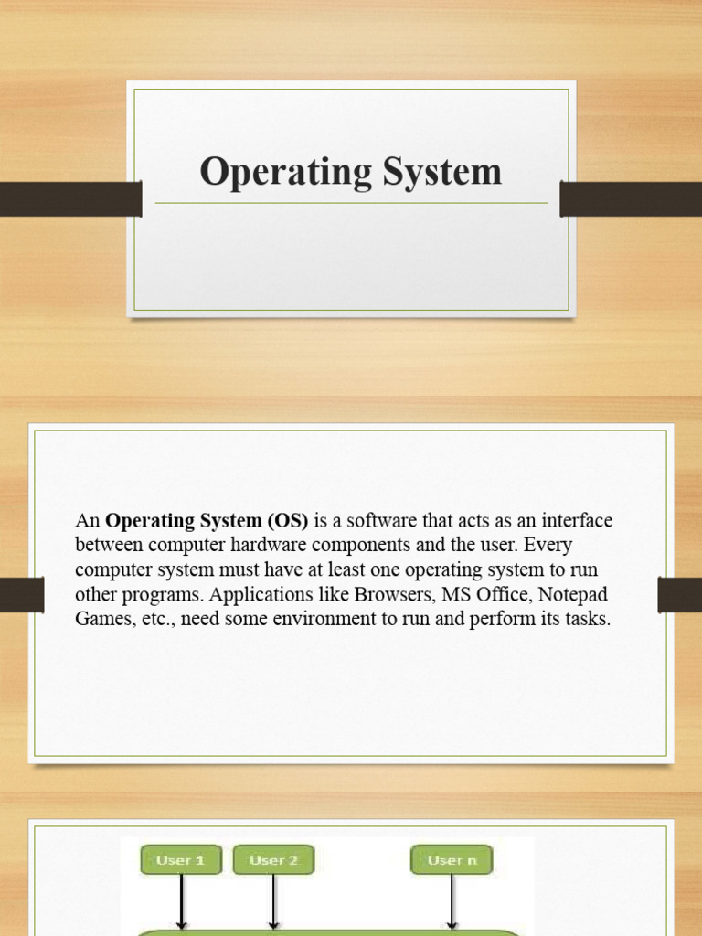 Definition, History and Examples of Operating System | PDF | Operating ...