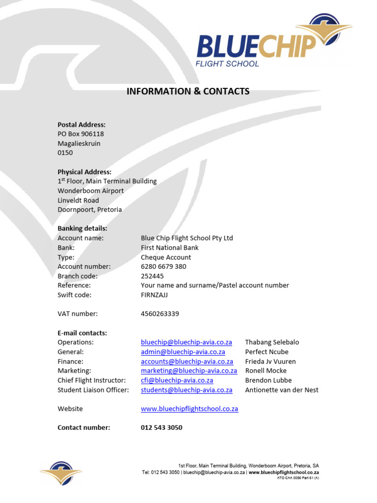 BCFS Banking Details 2023 | PDF