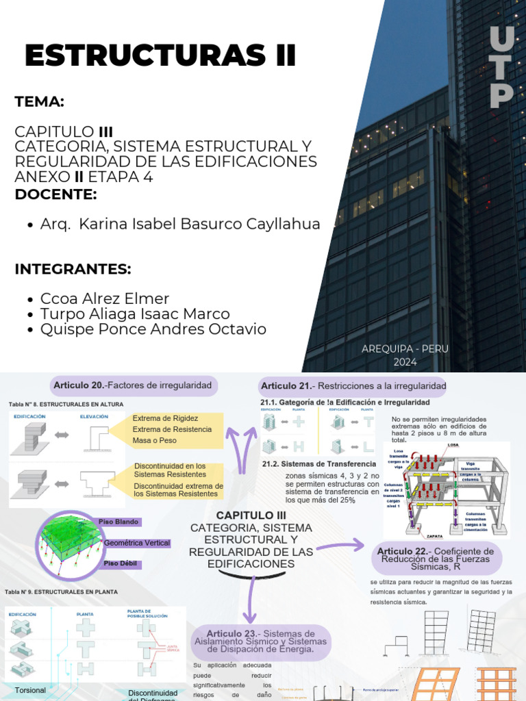 Estructuras II (1) | PDF | Ingeniero civil | Ingeniería de Edificación