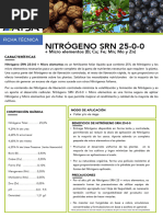 Ficha Técnica Promesol 5X | PDF | Suelo | Riego