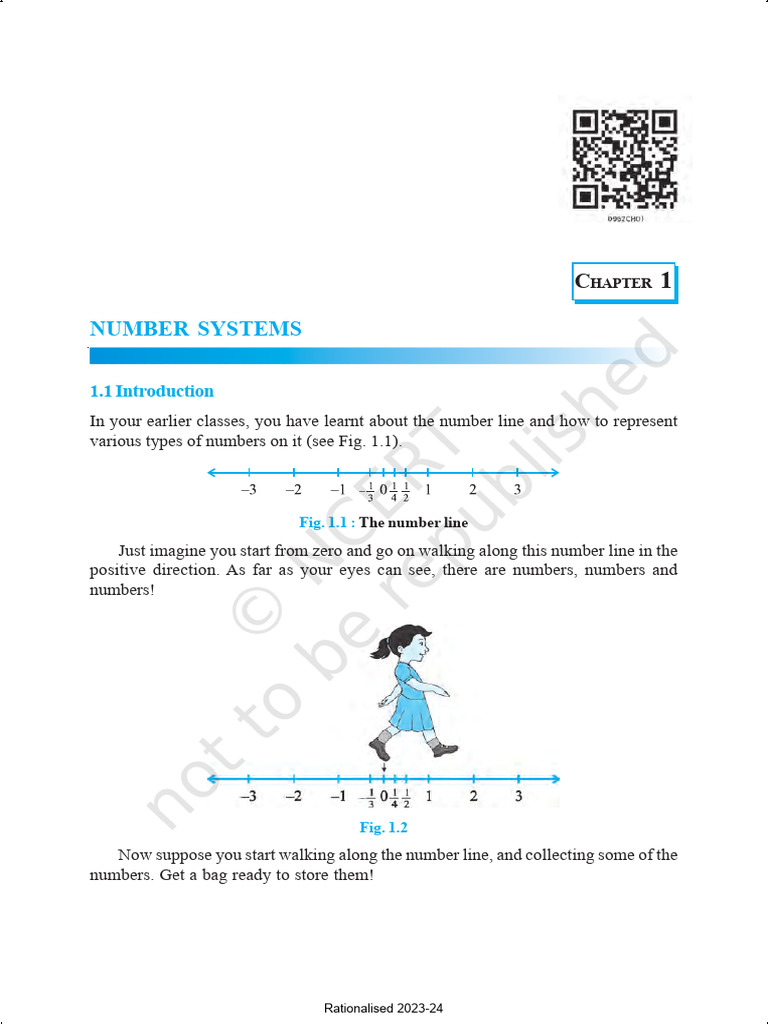 Class 9th Ncert Book Mathematics 2024-2025 | PDF | Numbers | Rational ...