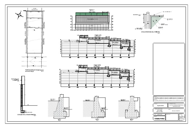 3. Tapial Perimetral y Muros_rc | PDF | Arquitectura sostenible ...