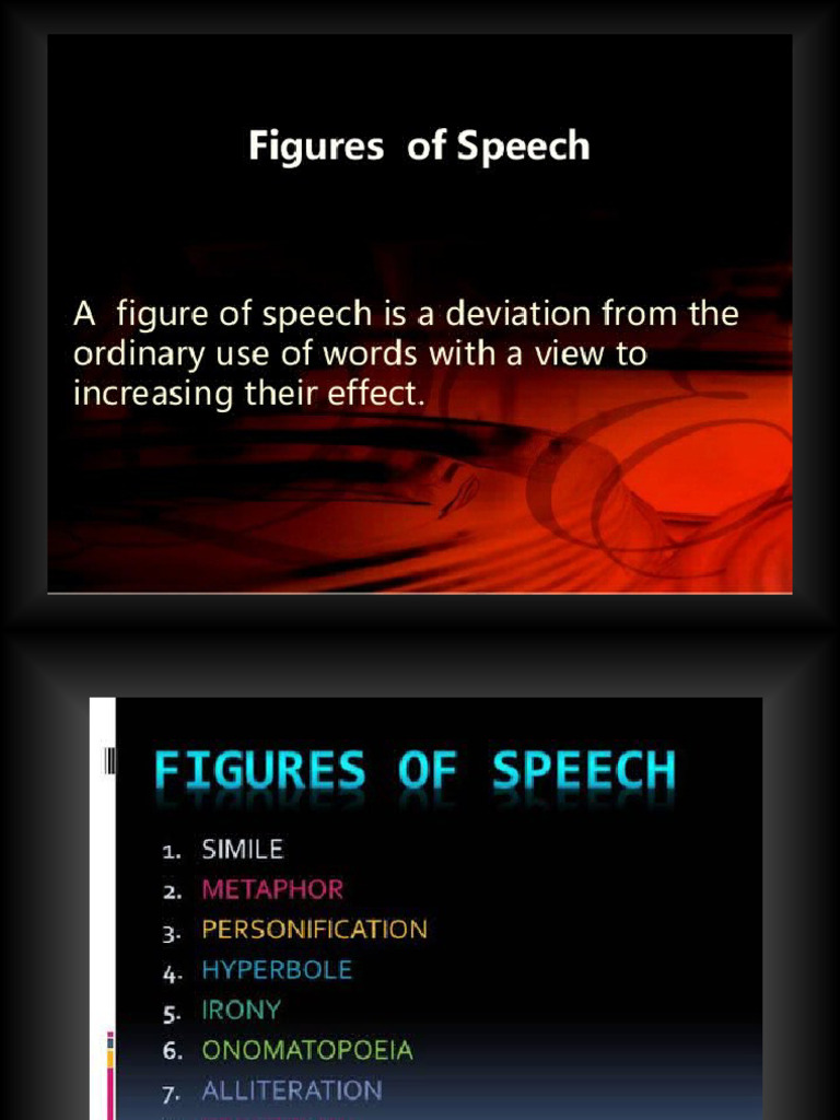Figures of Speech | PDF
