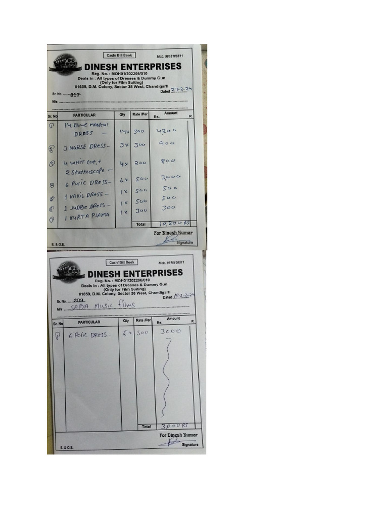 Movie Expenses | PDF