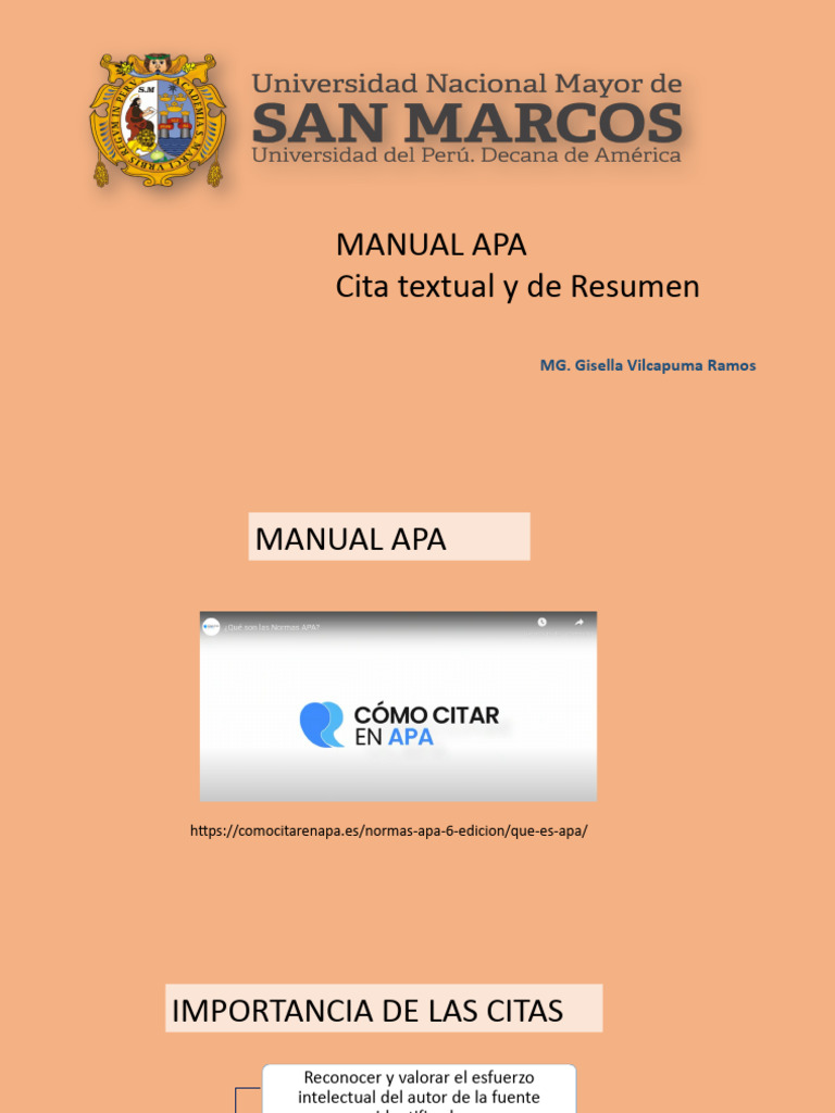Manual APA: Citas y Referencias | PDF | México | Sumario abstracto)