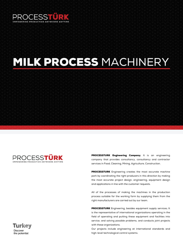 CATALOG.MILK PROCESS MACHINES.ENG | Download Free PDF | Engineering ...