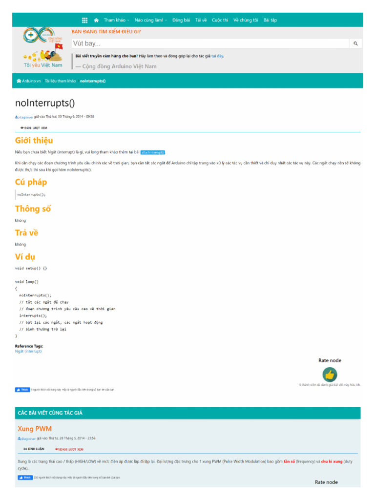 Screencapture Arduino VN Reference Nointerrupts 2024 05 27 09 - 28 - 01 | PDF