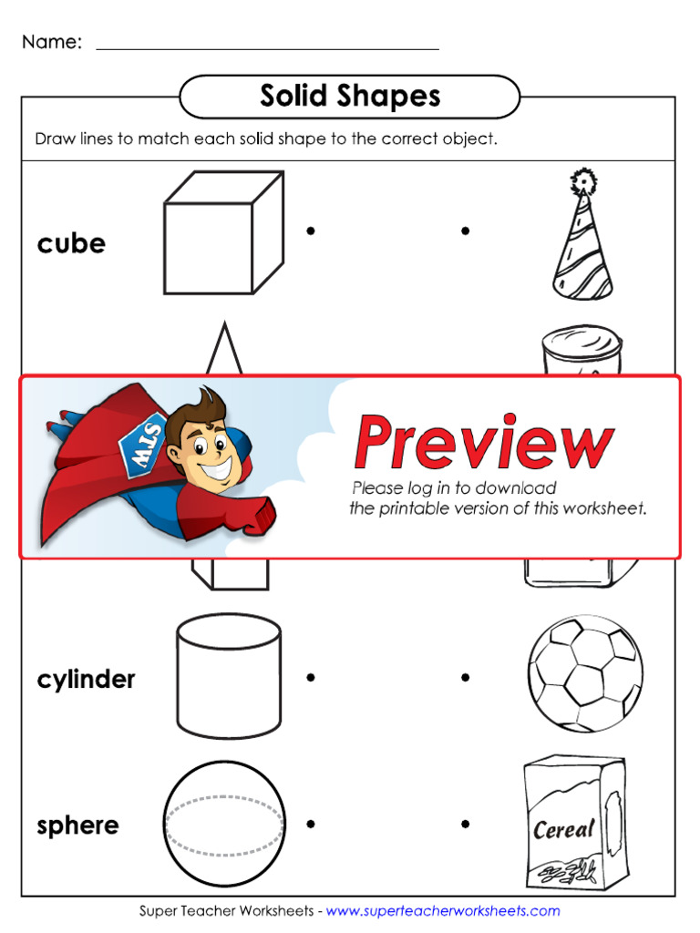 solid-shapes-matching-objects | PDF