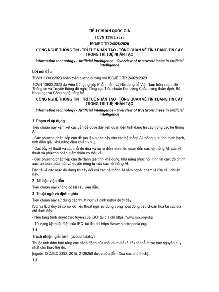 Tiêu chuẩn Việt Nam-TCVN 13903 - 2023 | PDF