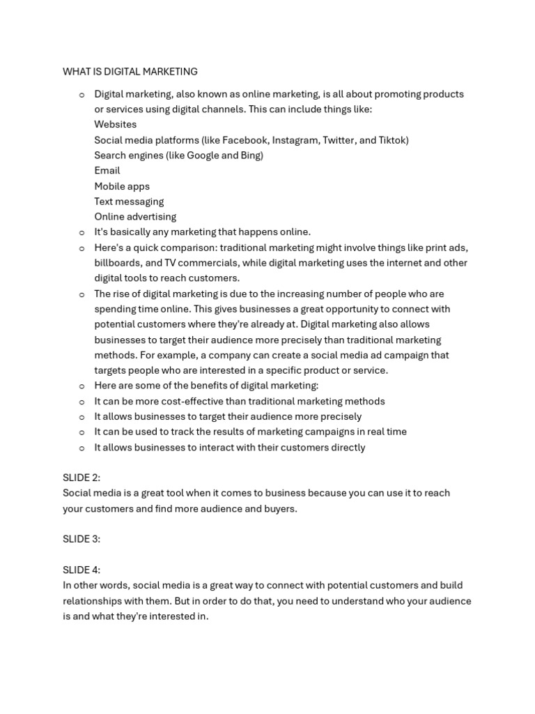 Digital Marketing Final | PDF | Digital Marketing | Popular Culture & Media Studies