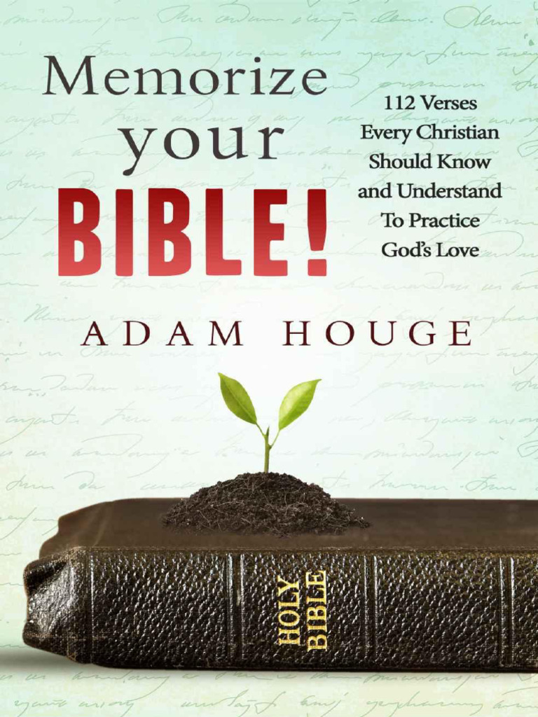 Memorize Your Bible 112 Verses Every Christian Should Know and ...
