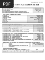2025-2026 School Year Calendar | PDF