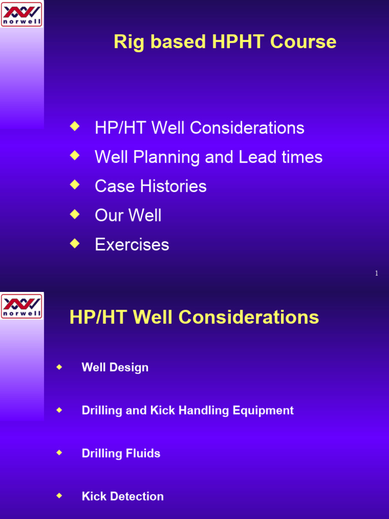 40 HPHT Slides | PDF | Casing (Borehole) | Oil Well 40 HPHT Slides | PDF | Casing (Borehole) | Oil Well