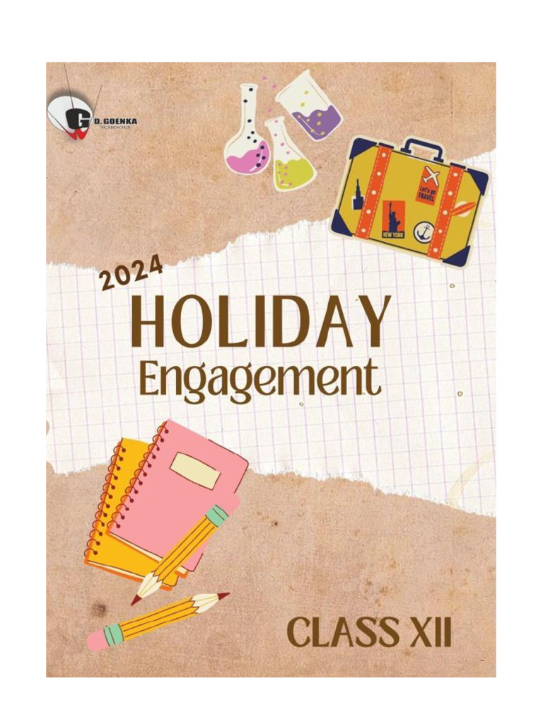 Holiday Engagement CLASS 12 2024-25 (AutoRecovered) | PDF | Essays