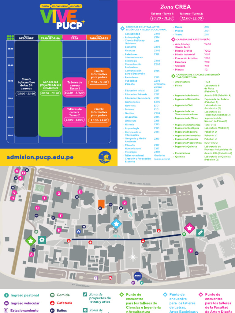 Programa Vive PUCP 2024 1 | PDF