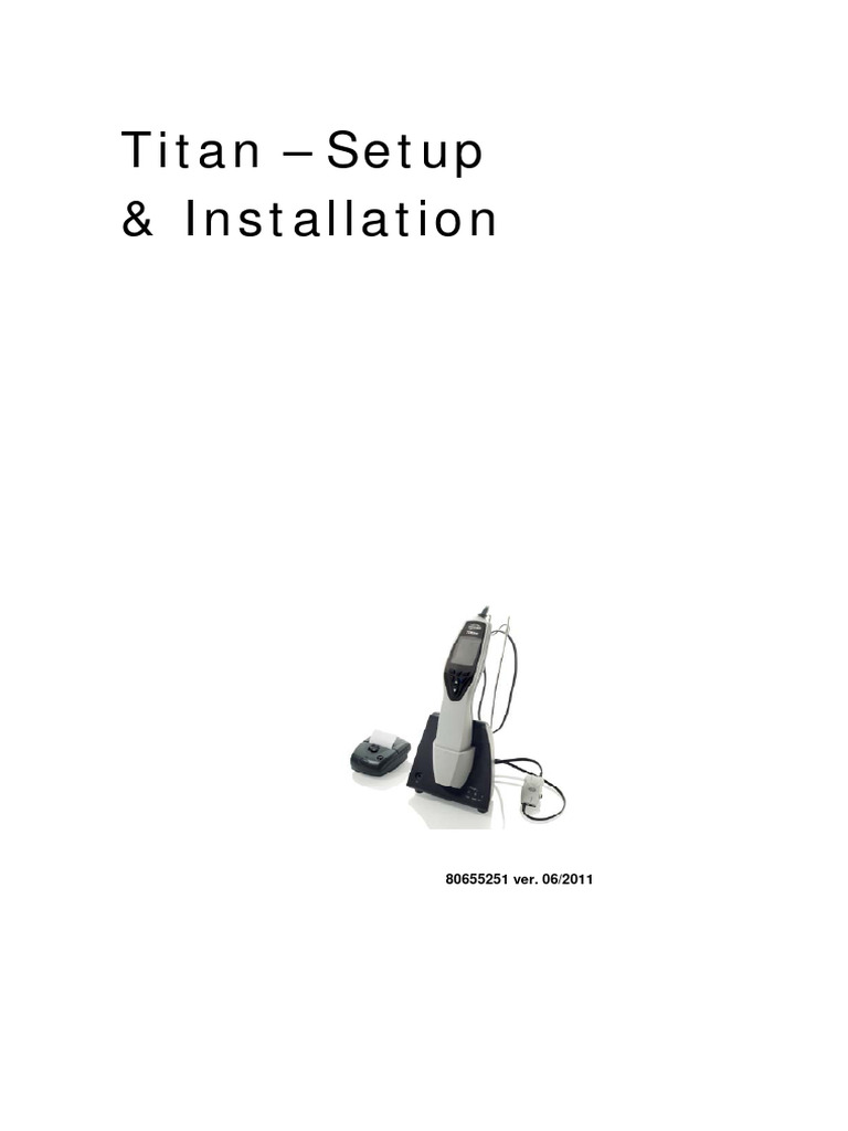 Titan Setup and Installation US | PDF | Installation (Computer Programs ...