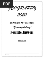 Geogs Gr11 Task 1 Mapwork Memo 2025 | PDF | Image Resolution | Earth ...