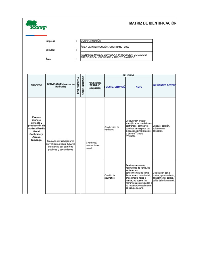 Miper 2022 Gore Cochrane (Faenas Silvicola) | Descargar gratis PDF | Radiación | Ultravioleta