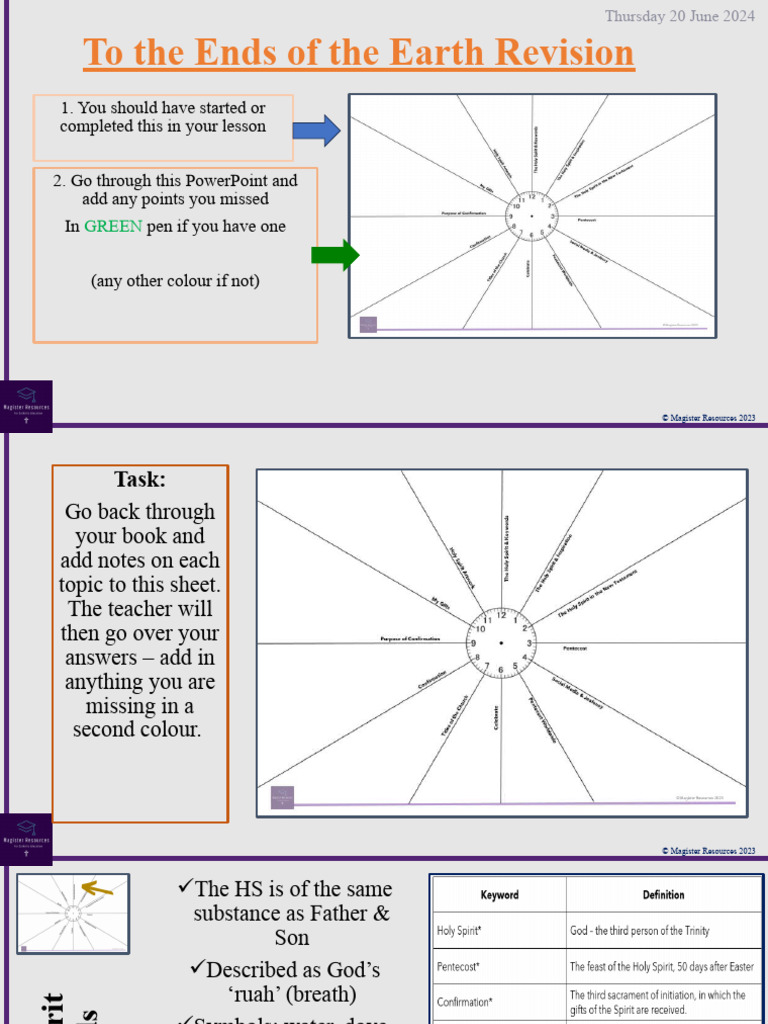 Catholic Study Guide: Holy Spirit | PDF | Confirmation | Catholic Church