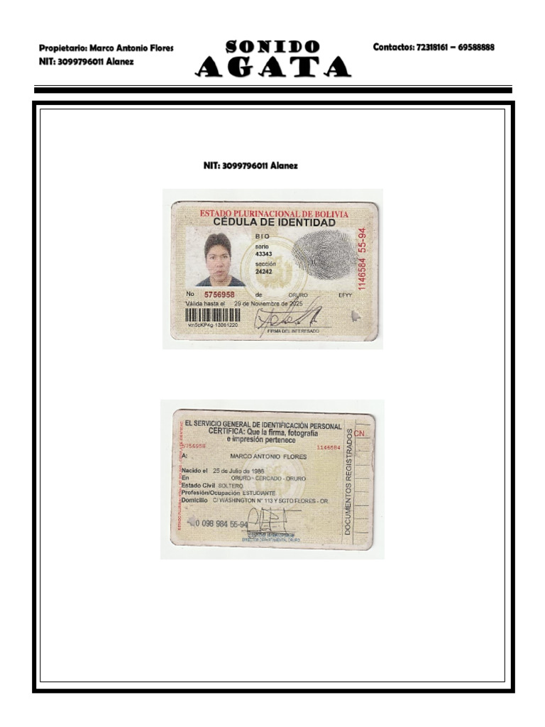 Carnet | PDF