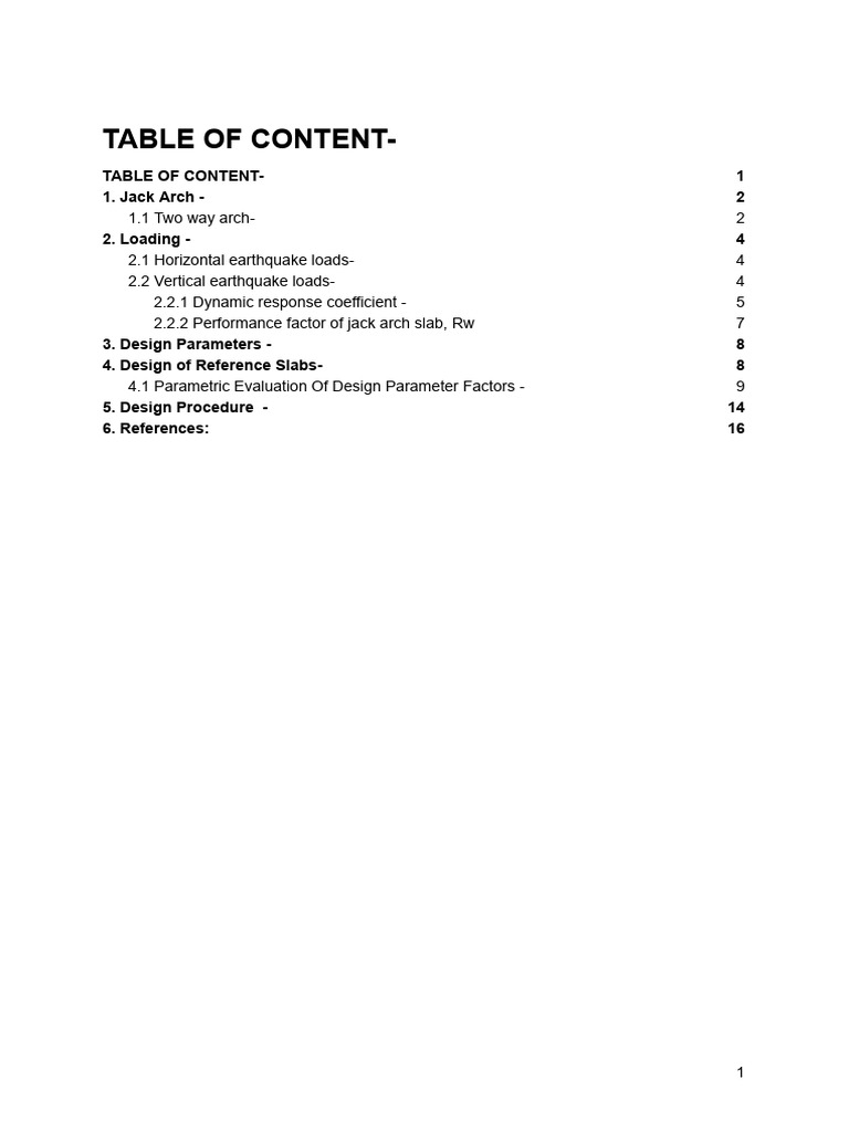 Jack Arch | PDF | Bending | Beam (Structure)