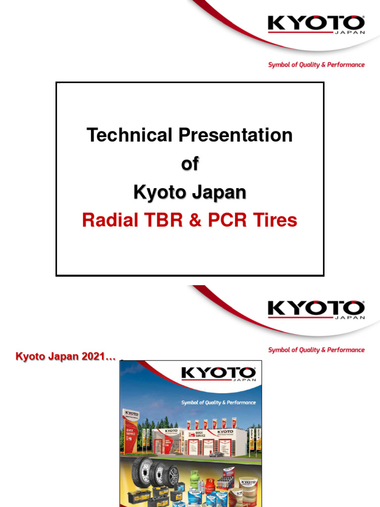 Kyoto Japan Premium Tire Manufacturing Insights | PDF | Tire | Vehicles