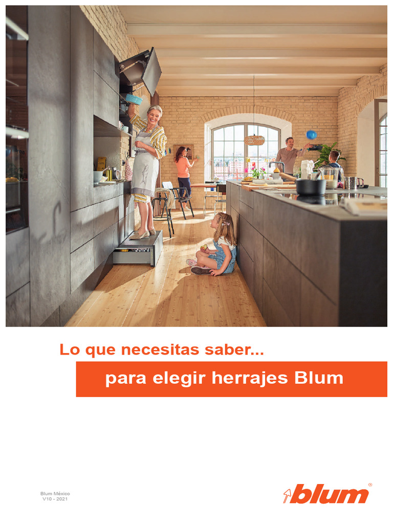 Blum - Como - Elegir - Herrajes - Blum - v.3 | PDF | Sector secundario de la economía | Materiales