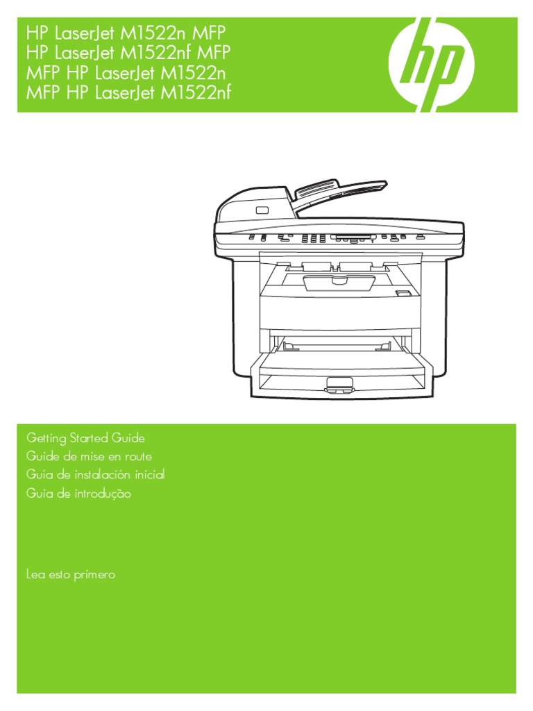HP Laserjet M1522N MFP HP Laserjet M1522Nf MFP MFP HP Laserjet M1522N ...