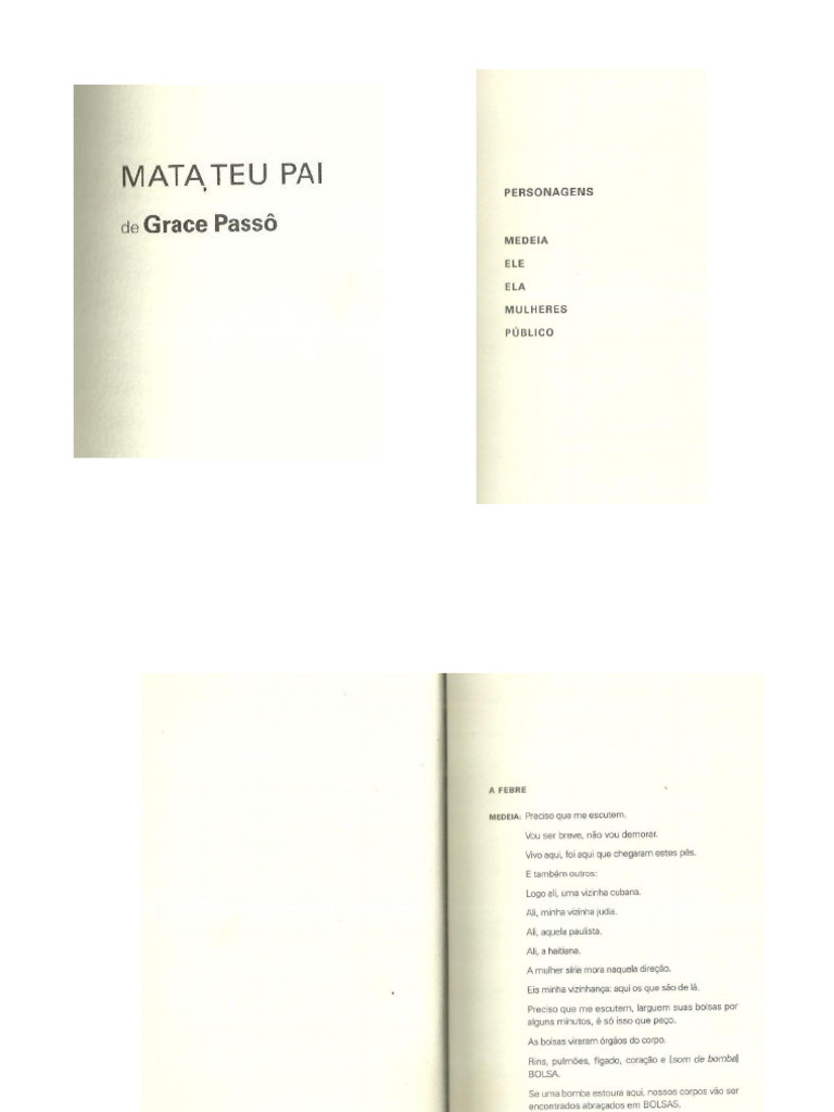 Mata Teu Pai - Grace Passô | PDF