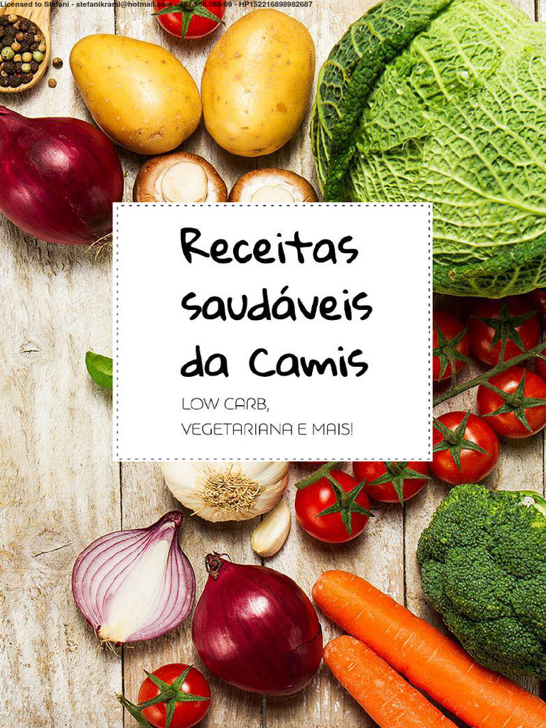 Receitas Saudáveis Da Camis | PDF