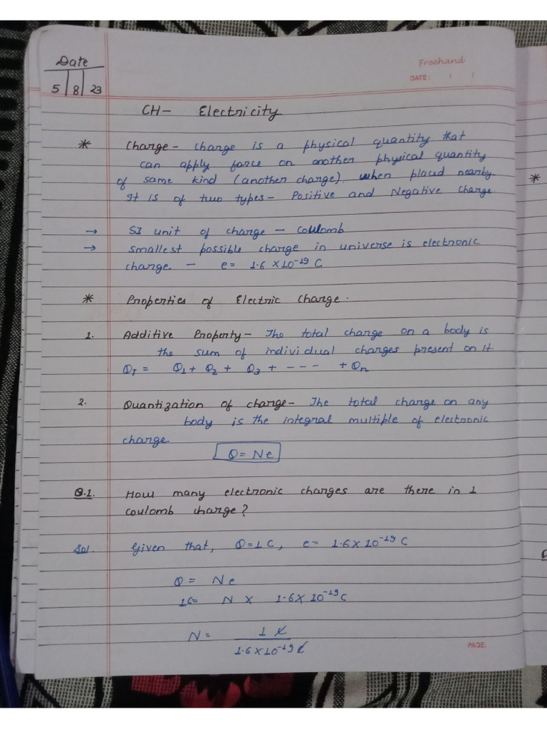 Physics CH 4 Electricity | PDF