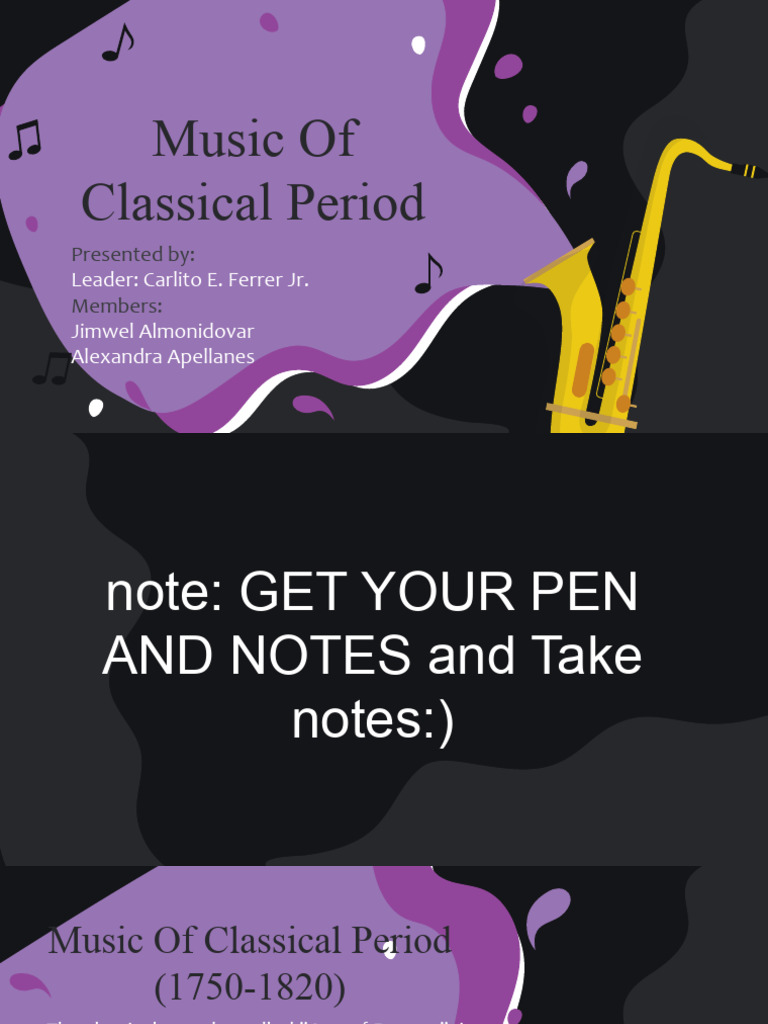 Music-Module-1-QUARTER-2 | Download Free PDF | Classical Period (Music ...