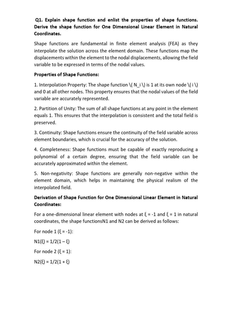 FEA | PDF | Finite Element Method | Numerical Analysis