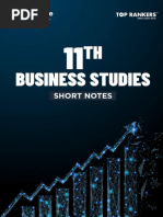 Class11 BST Chapter1 Notes | PDF