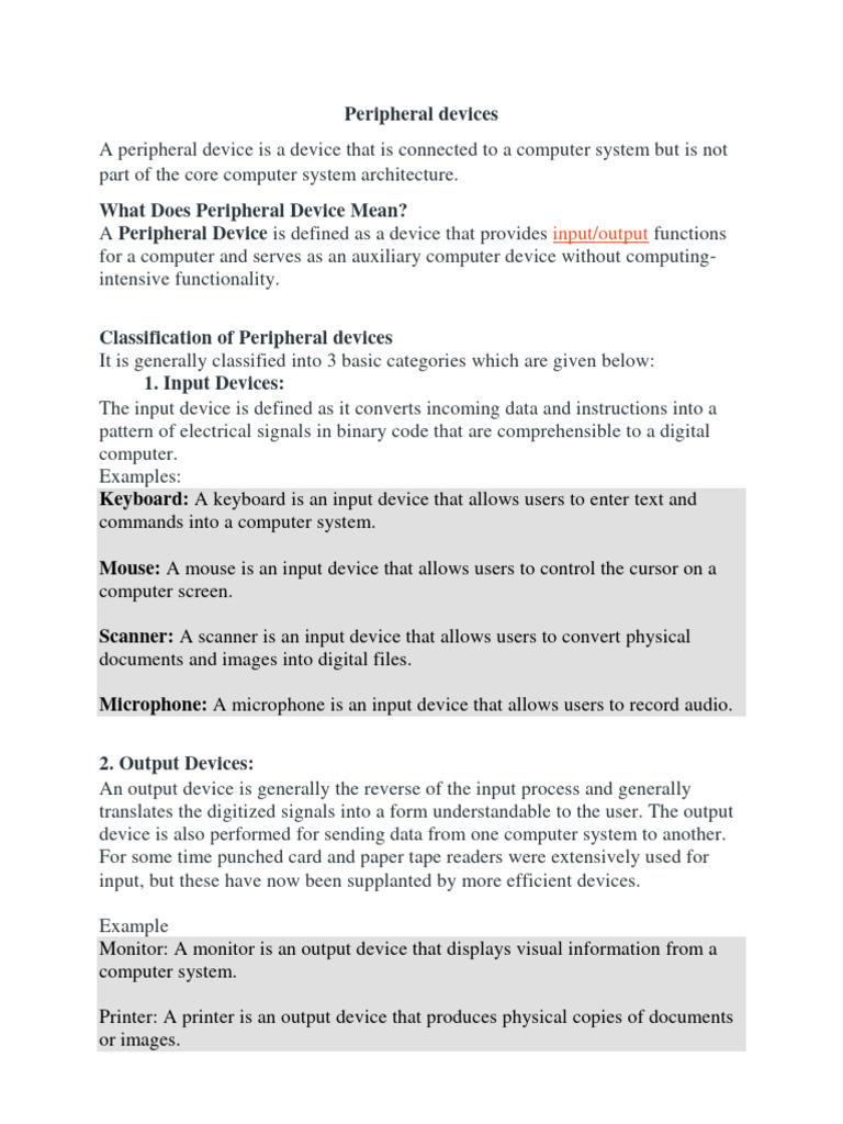 Input - OutPut Organization | PDF | Input/Output | Computer Data Storage Input - OutPut Organization | PDF | Input/Output | Computer Data Storage