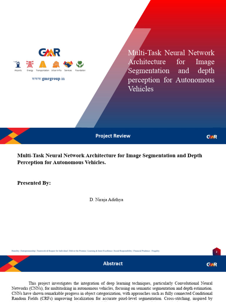 Multi Task Neural Network Architecture For Autonoums Vehicles | PDF | Image Segmentation ...