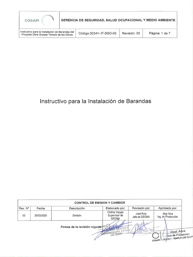 Inst Barandas | PDF
