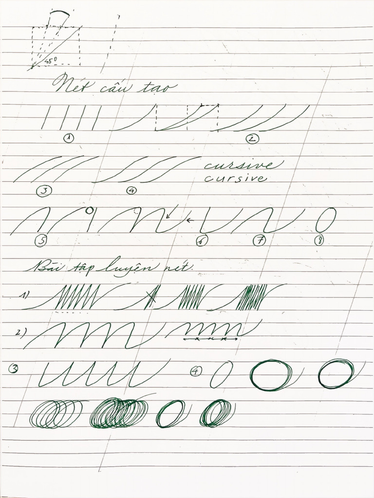 Business Cursive Handouts 01 | PDF