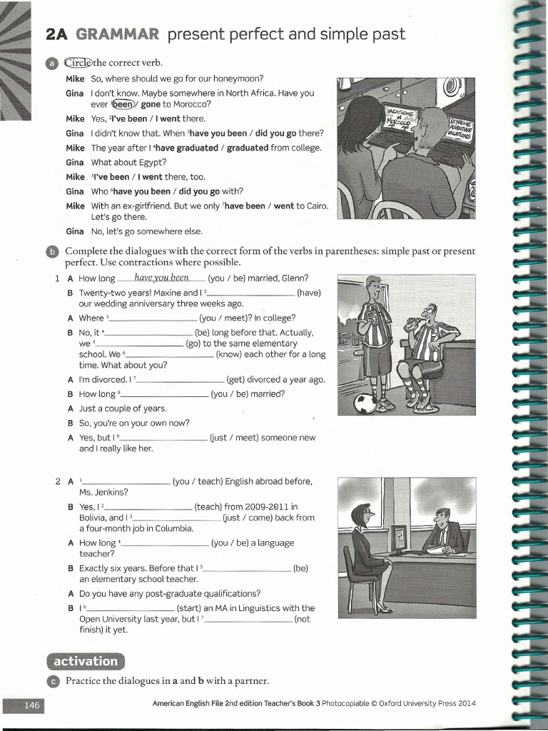 Grammar 2A Book 3 Perfcet X Simple | PDF | Languages | Foreign Language Studies