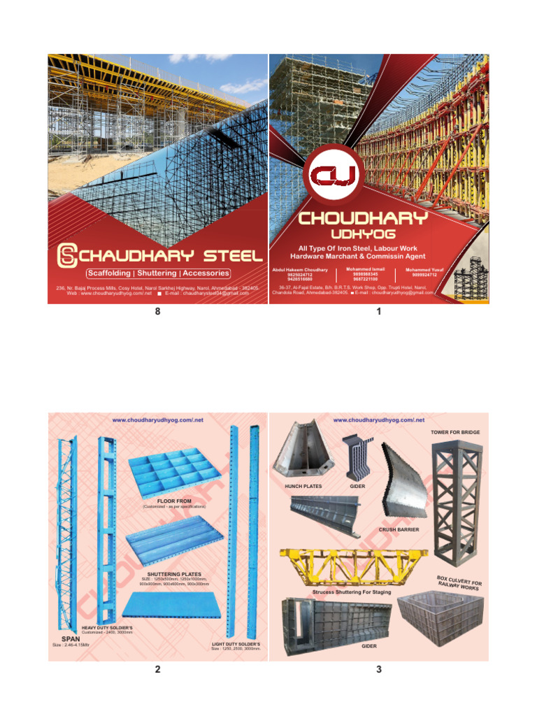 Chaudhary Broucher Final | PDF | Equipment Chaudhary Broucher Final | PDF | Equipment