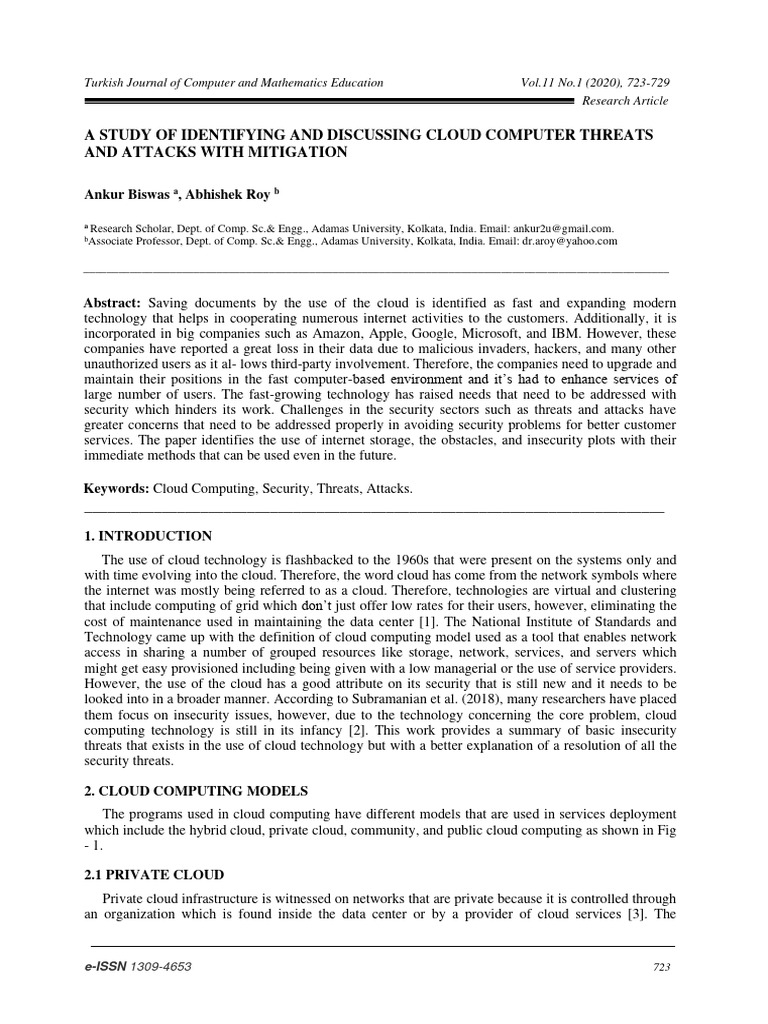 Published Edit | PDF | Cloud Computing | Computer Security