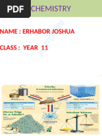 Mole Concept Formula Sheet | PDF