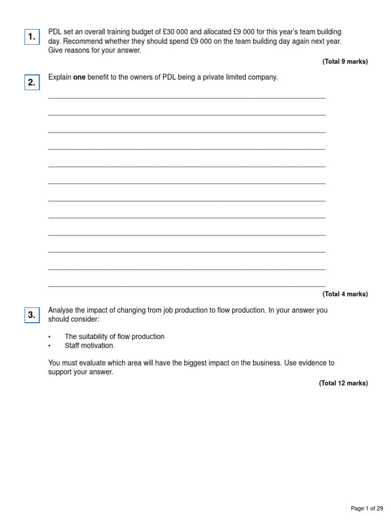 Exampro Sample Questions | PDF | Knowledge | Employment