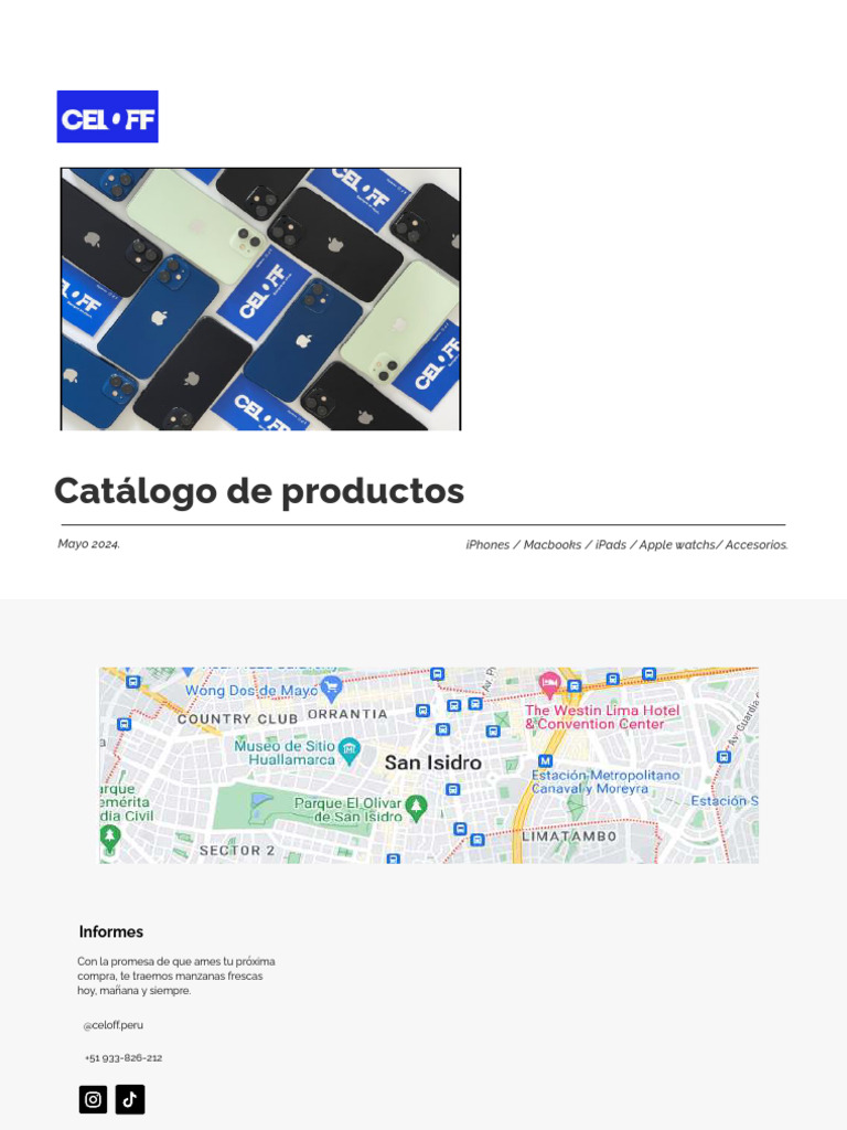 Nuevo Catálogo Apple Mayo | PDF | Yo telefono | Apple Inc.