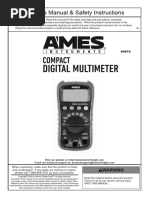 Cen-Tech Multimeter Manual PDF | PDF | Capacitor | Bipolar Junction ...