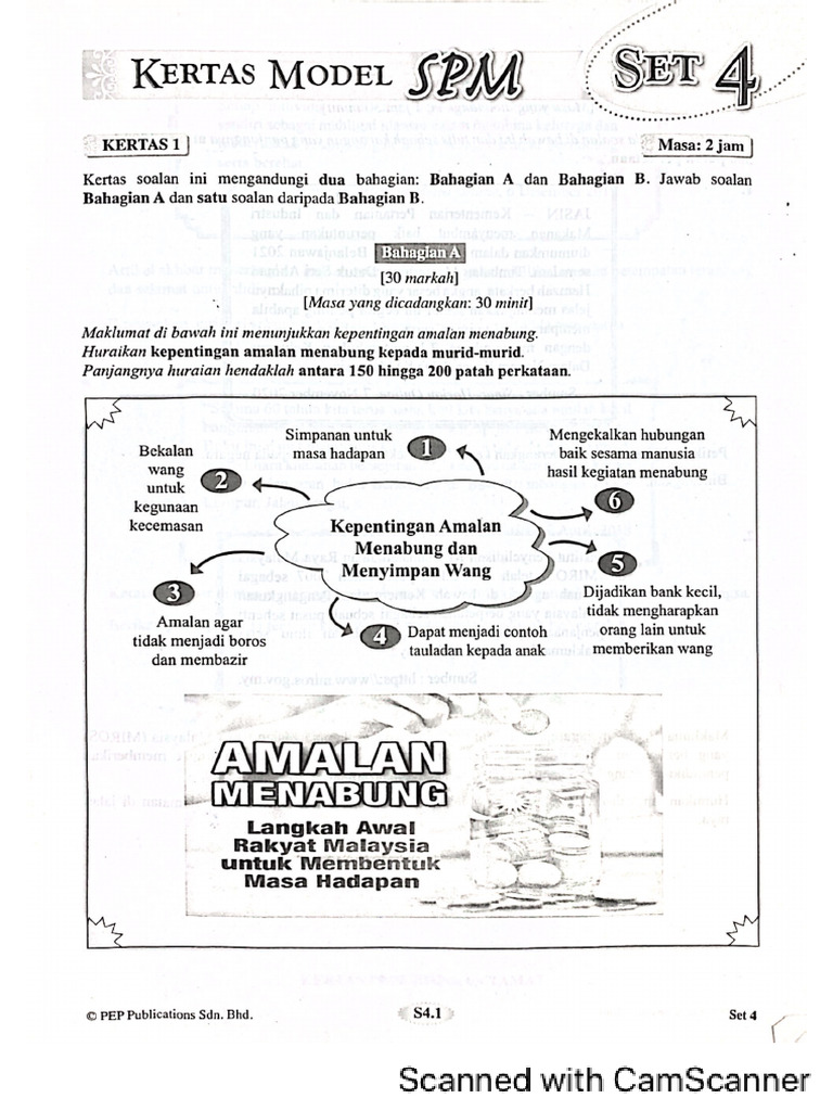 Kertas Model Quantum SPM BM | PDF