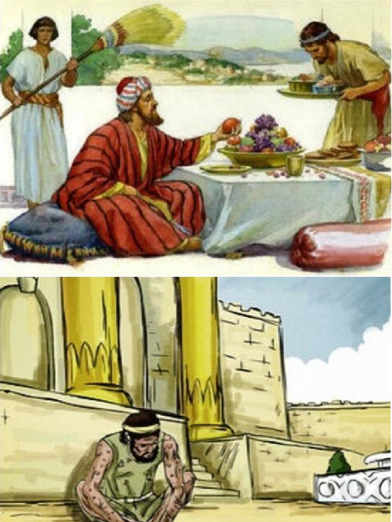 IMAGEN DE LAZARO Y EL RICO | PDF