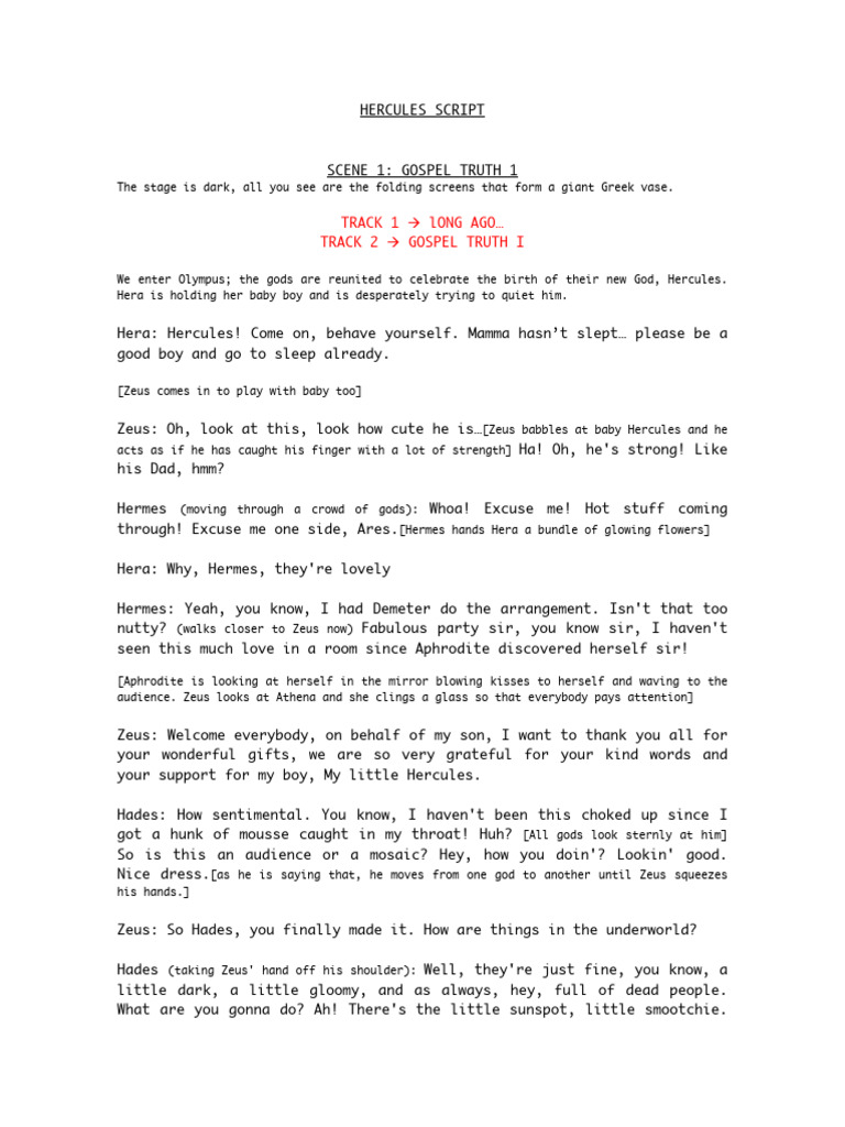 Hercules Script Atm | PDF | Hera | Hades